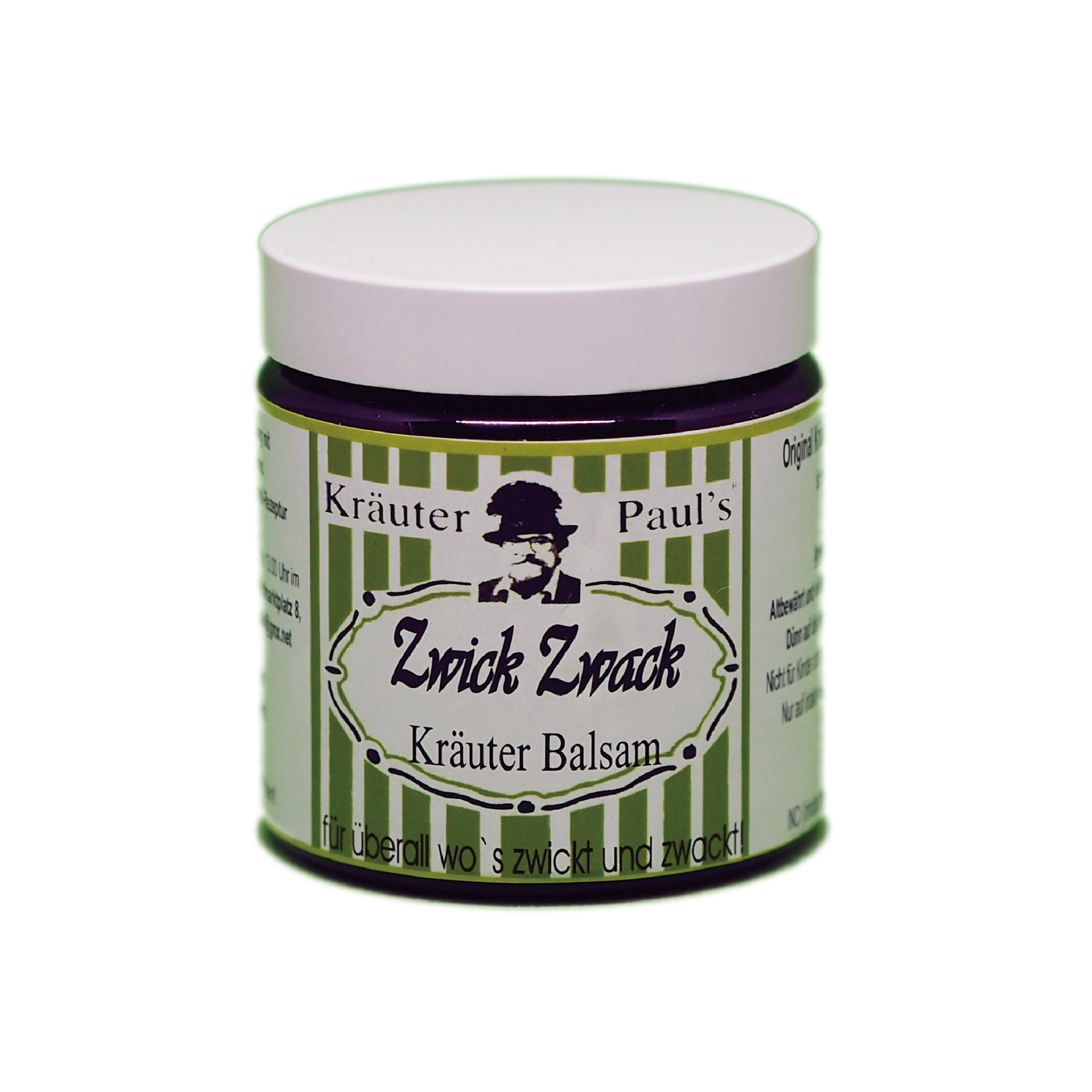 Zwick Zwack Kräuter Balsam – Wohltuende Salbe aus Alpenkräutern für ...